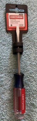 Craftsman USA New 3/16”x 4” Slotted Screwdriver 41581 (NOS) New Old ...