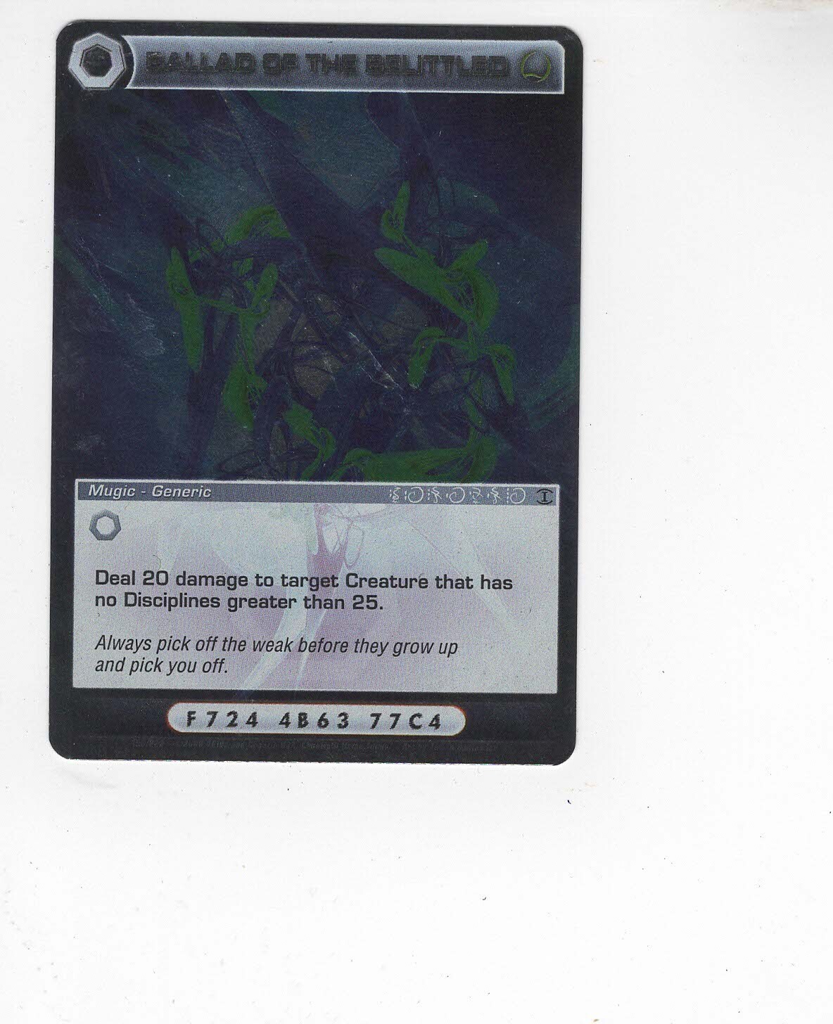 Chaotic Mugic Rare Ballad of the Belittled R | eBay