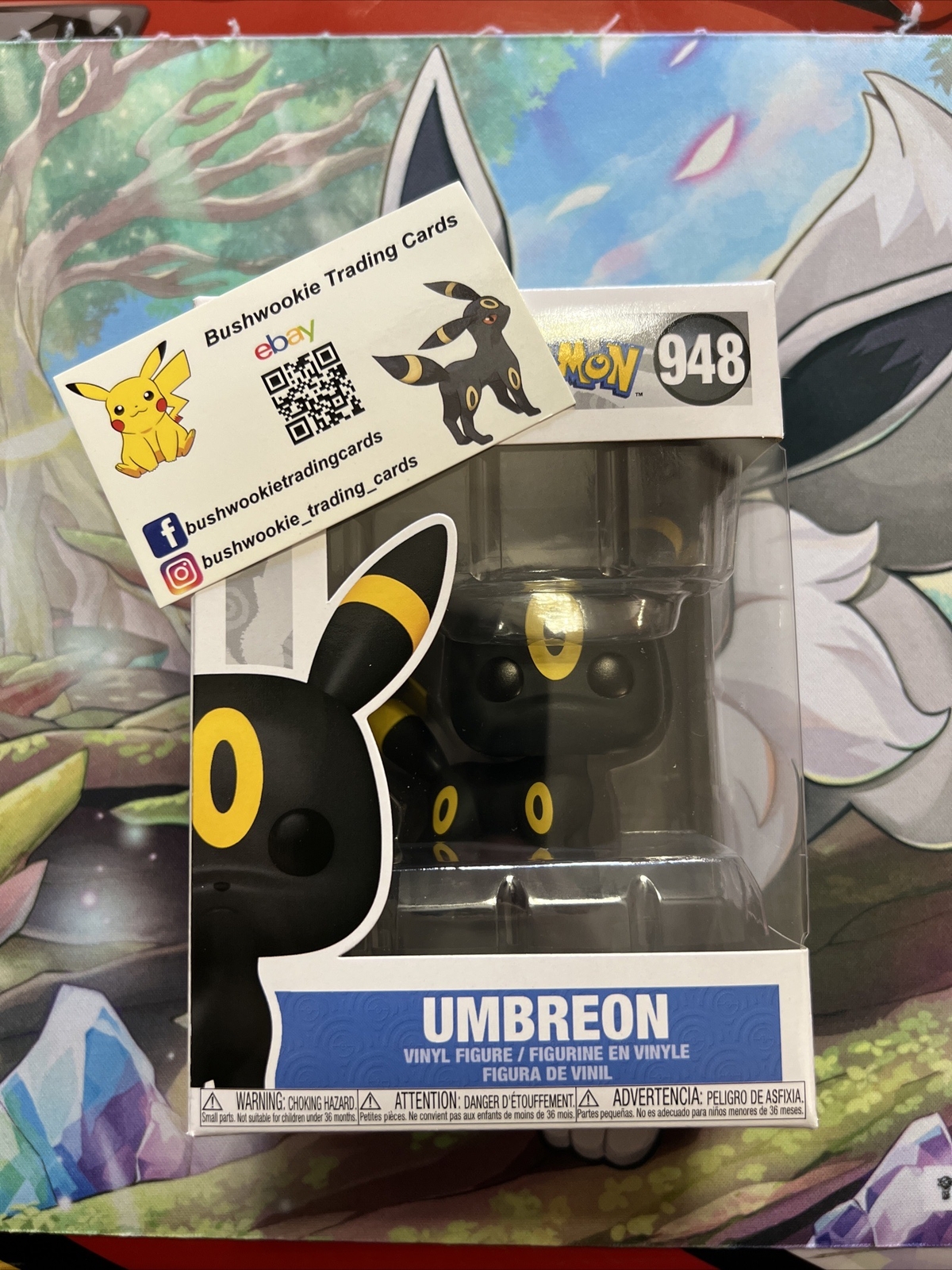 Pokémon Umbreon Funko Pop 2024 NM/Mint #948 Vinyl Figure Unopened | eBay