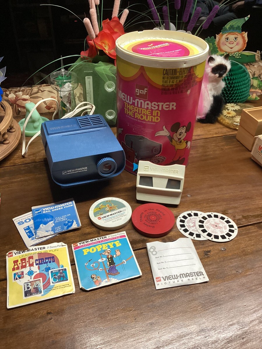 Projector View Master Discs
