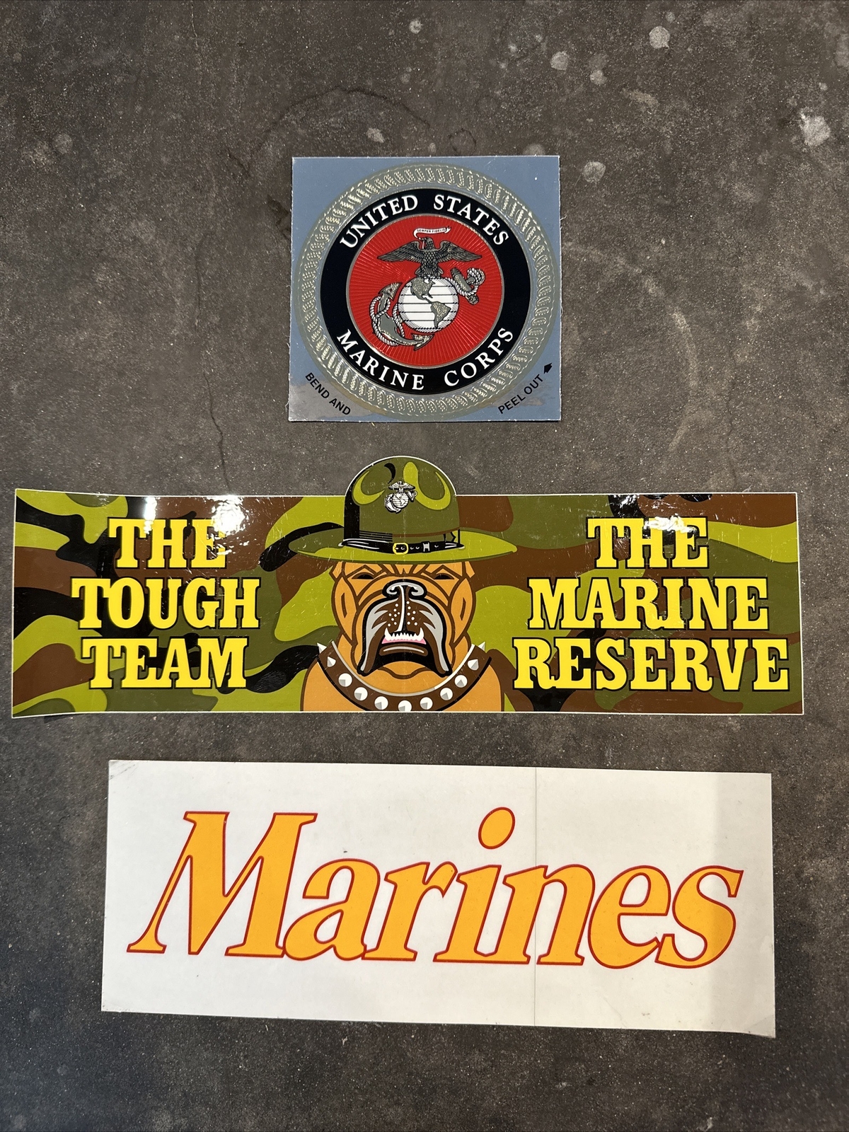 vintage Marine corps stickers | eBay