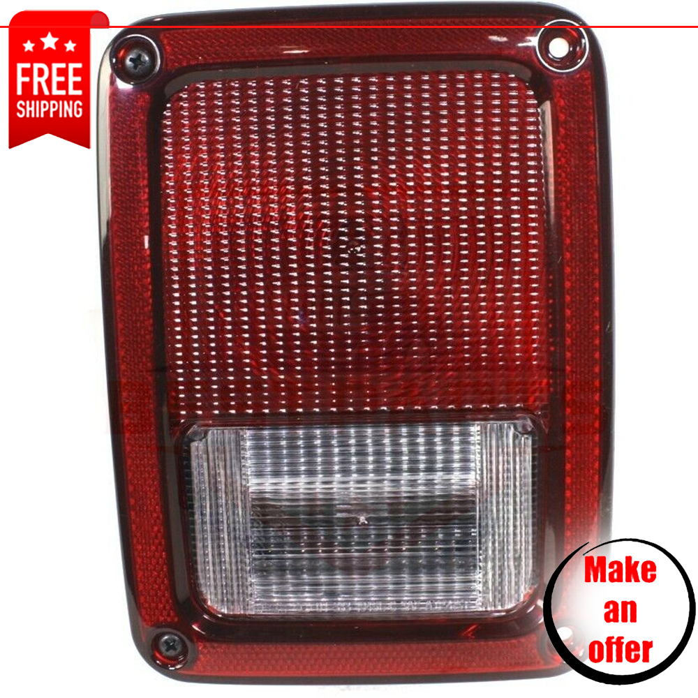 New Tail Light 55077891AH halogen left side for 2007-2016 Jeep Wrangler ...
