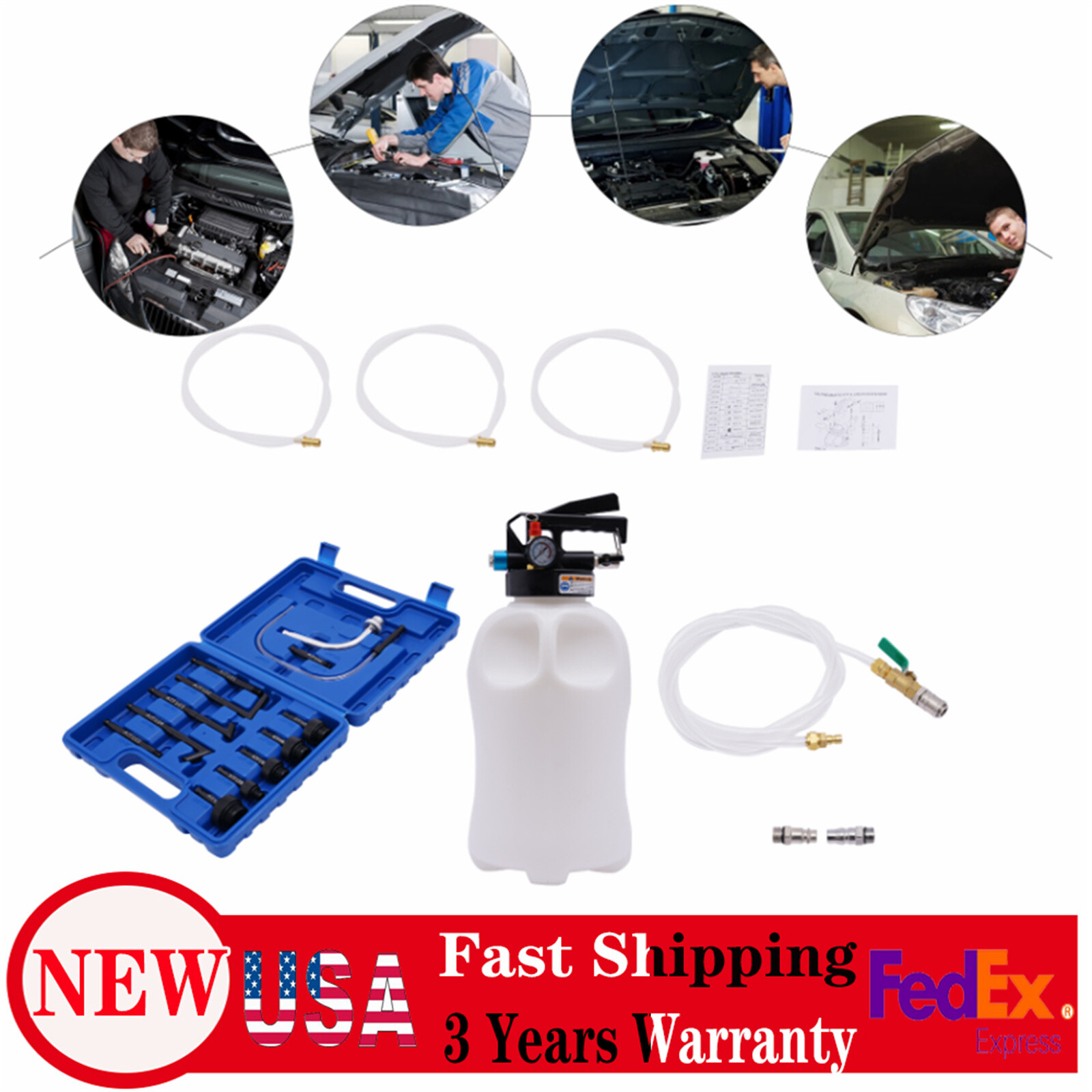 Pneumatic Oil Filling Change Tool Set For Mercedes-Benz Transmission ...