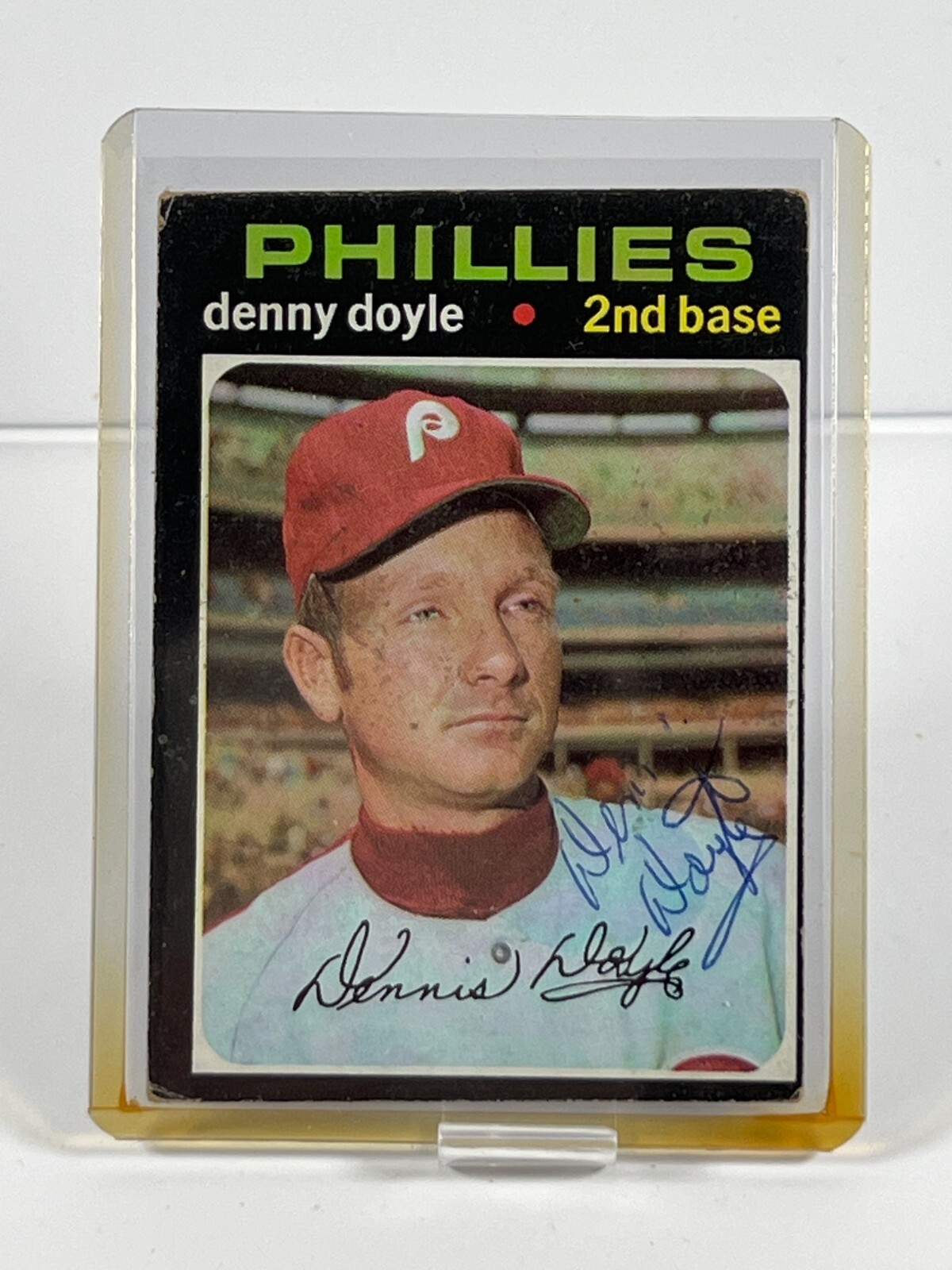SIGNED 1971 Topps - #352 Denny Doyle (RC) AUTOGRAPH AUTO | eBay