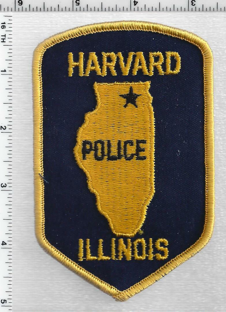 Harvard Police (Illinois) 1st Issue Shoulder Patch | eBay