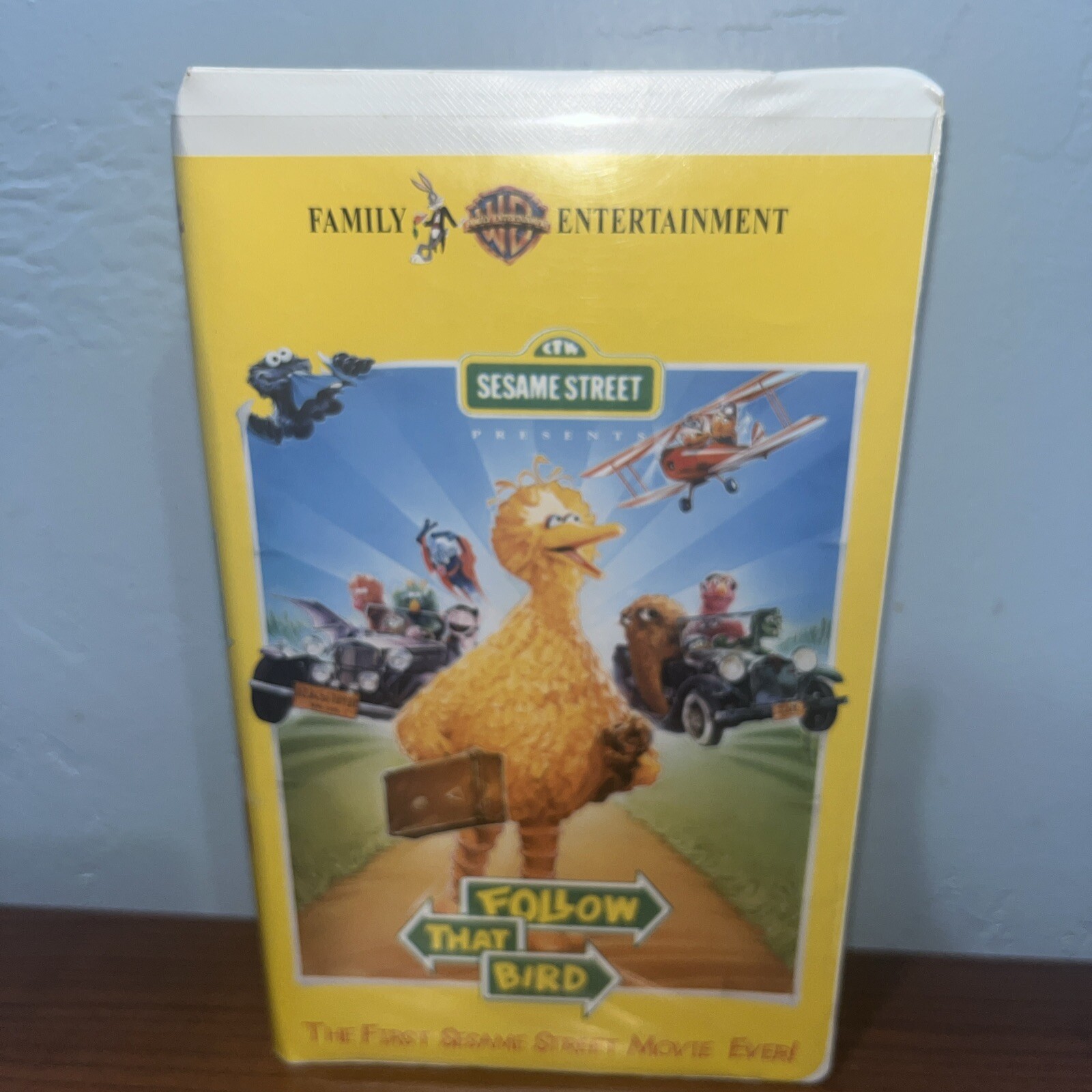 Sesame Street - Follow That Bird (VHS, 1985/1994 Clam Shell) Warner ...
