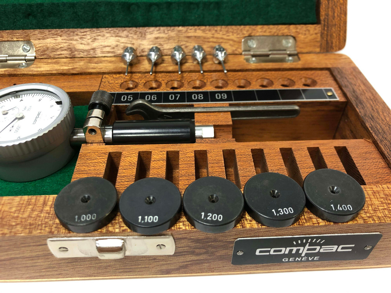 COMPAC GENEVE IA 11 8206 DIATEST SPLIT BULB BORE GAUGE 0.95-1.55MM ...