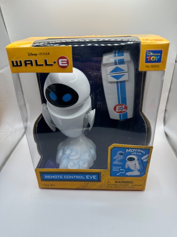 Disney Pixar Wall E & Eve Thinkway Toys some battery operated 1 postage ...