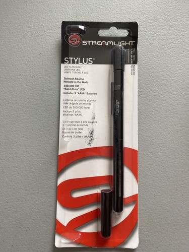 Streamlight Stylus Black Body/Red LED 65006 | eBay