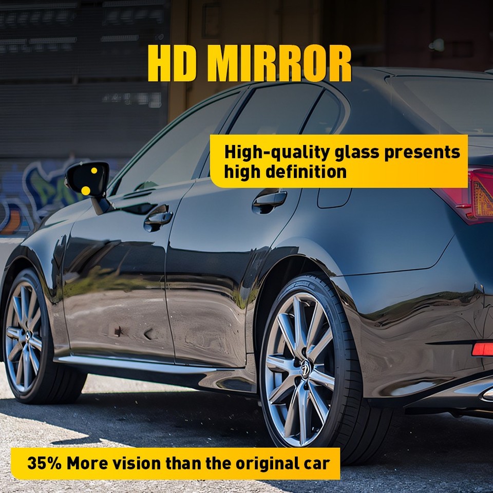 Left Heated Clear Glass Mirror w/Blind Spot for ES300h Lexus ES350 ...