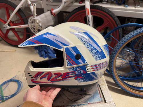 ORIGINAL 1980’s NOS LAZER PRO HELMET OLD SCHOOL BMX GT HUTCH JMC JT ...