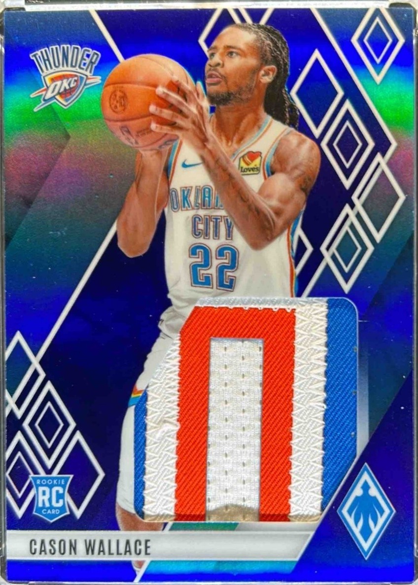 2023-24 Panini Phoenix - Rookie Jumbo Memorabilia Cason Wallace #RJM ...
