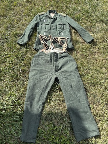 ATF German WW2 Heer Uniform Field Jacket Regular Large and Trousers ...