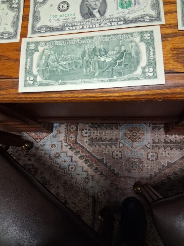 1976 US $2 Note with KENNEDY Stamp,Lot of 10 CONSECUTIVE, CRISP,UNC | eBay