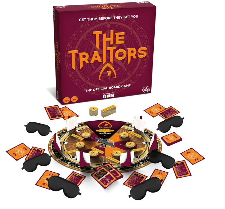 The Official Traitors Board Game as seen on BBC -4-6 Players12+ IN HAND ...