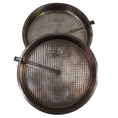 VTG OVENEX Perfect Bakeware - SET OF 2 - 8.5" Cake Pans -Waffle Texture ...