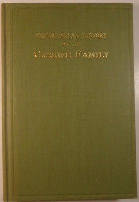 1935 CURRIER FAMILY New England GENEALOGICAL HISTORY Richard Sawyer ...