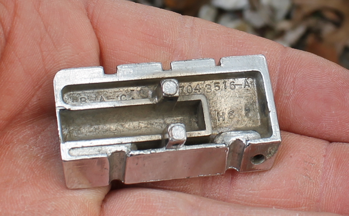 OEM 1950s FORD Block Letters EMBLEM 7043516-A For Latch Badge for sale ...