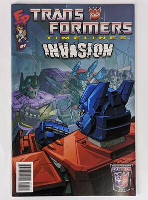 Transformers Timelines Invasion #7 Botcon 2012 Variant Cover FP Comics ...