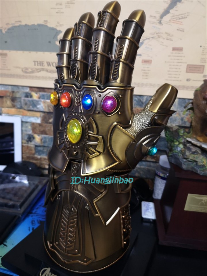 1/1 The Avenger Thanos Infinity Gauntlet Full Metal Wearable Infinity ...