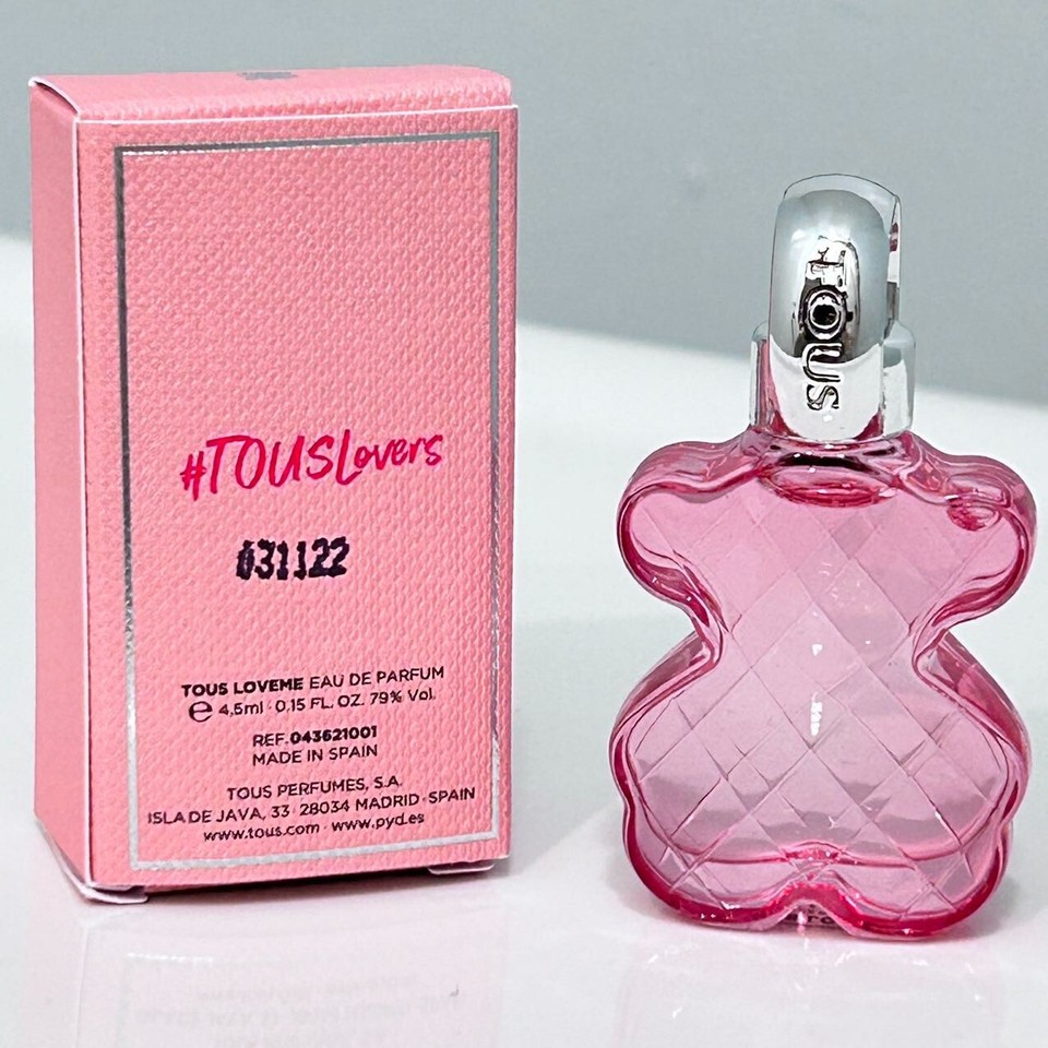 New in box Tous Love me EDP perfume for women splash mini size: 4.5 ml ...