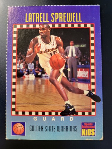 1994 Sports Illustrated Si for Kids Latrell Sprewell card #295 | eBay