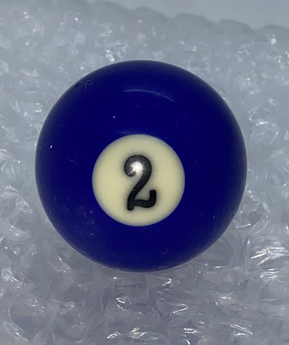 Replacement 1.5" Mini Billiard Pool Ball #2 Blue Solid. | eBay