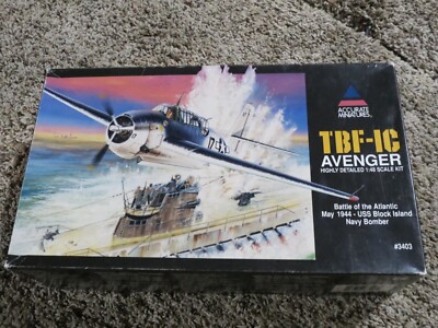 1/48 ACCURATE MINIATURES TBF-1C KIT-#3403 | eBay