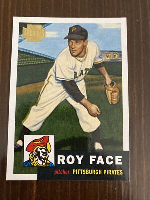 2001 Topps Archives MLB Baseball #242 Roy Face 53 Pittsburgh Pirates | eBay