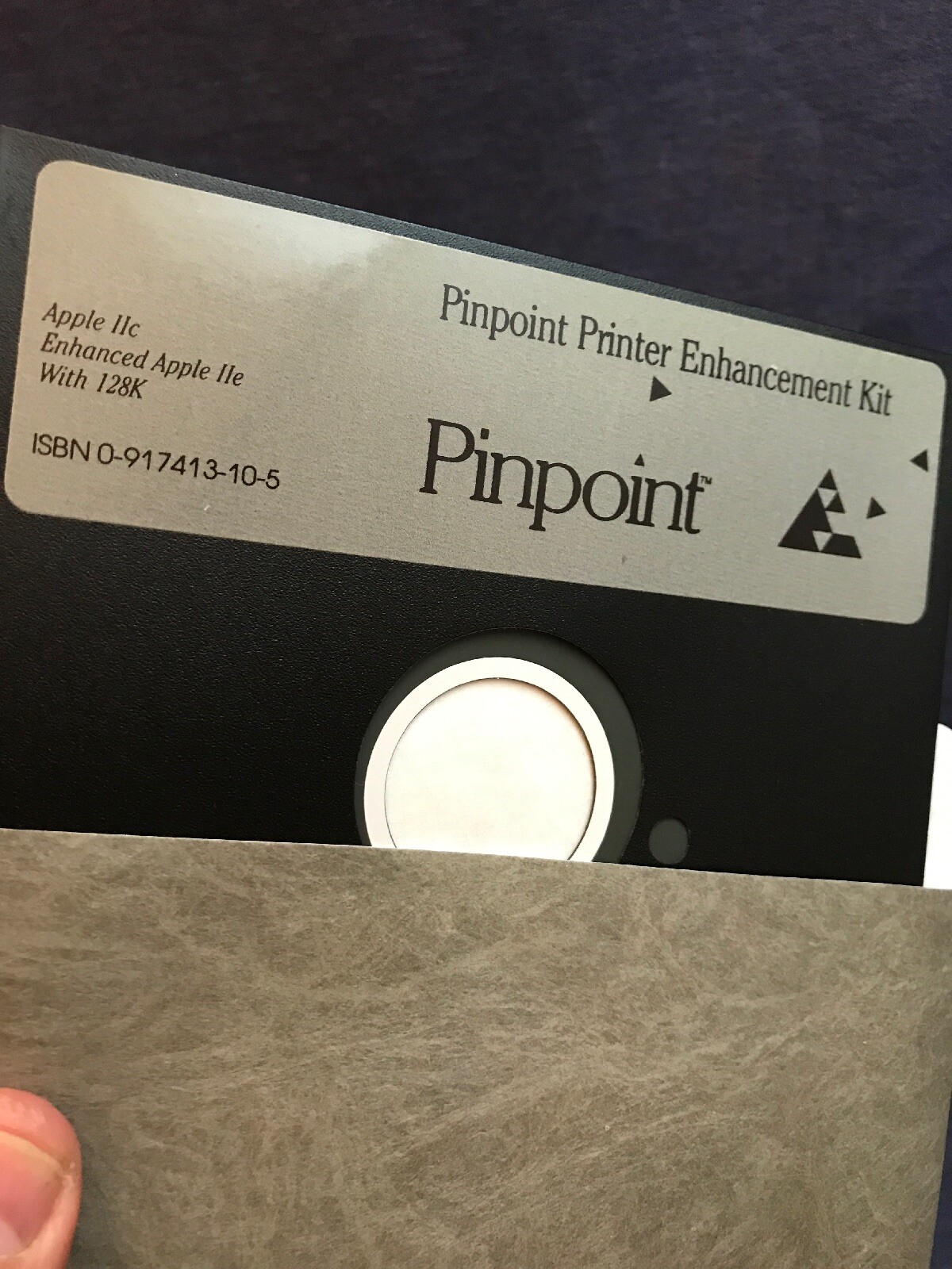 1985 Appleworks PINPOINT Apple II Desktop Printer Floppy 5.25 Vintage ...