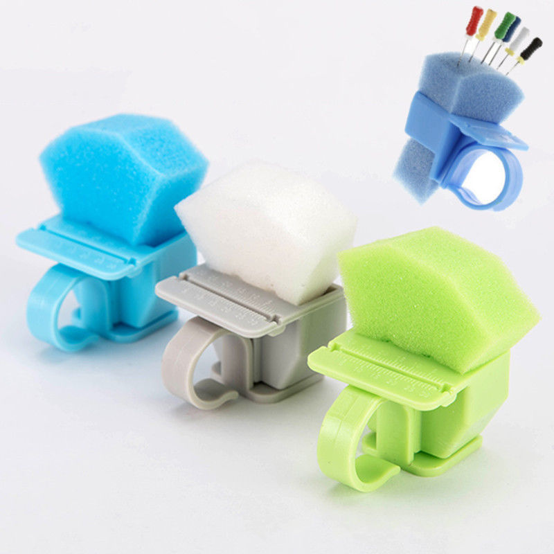 DENTAL CLEAN RULER ENDO FILE HOLDER STAND FOAM SPONGE INSERT GREY ...