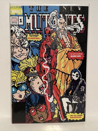 New Mutants #98 Homage 8-bit Marvel Annual 1 Variant Cable Deadpool NM ...