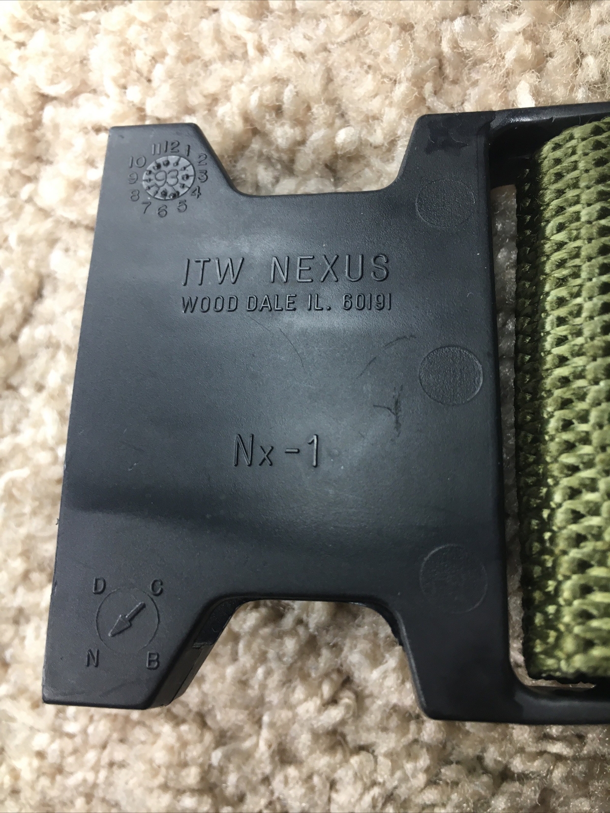 Vintage ITW Nexus NX1 Nylon Heavy Duty Military Belt w/ Shoulder Straps Pouches | eBay