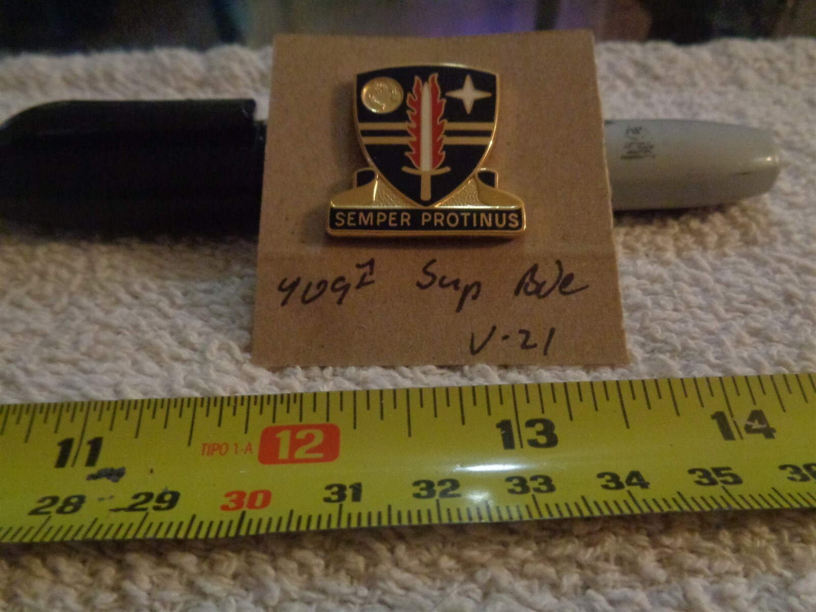 409th Support Brigade V-21 Unit Crest, DI, DUI (DRAW#68) | eBay