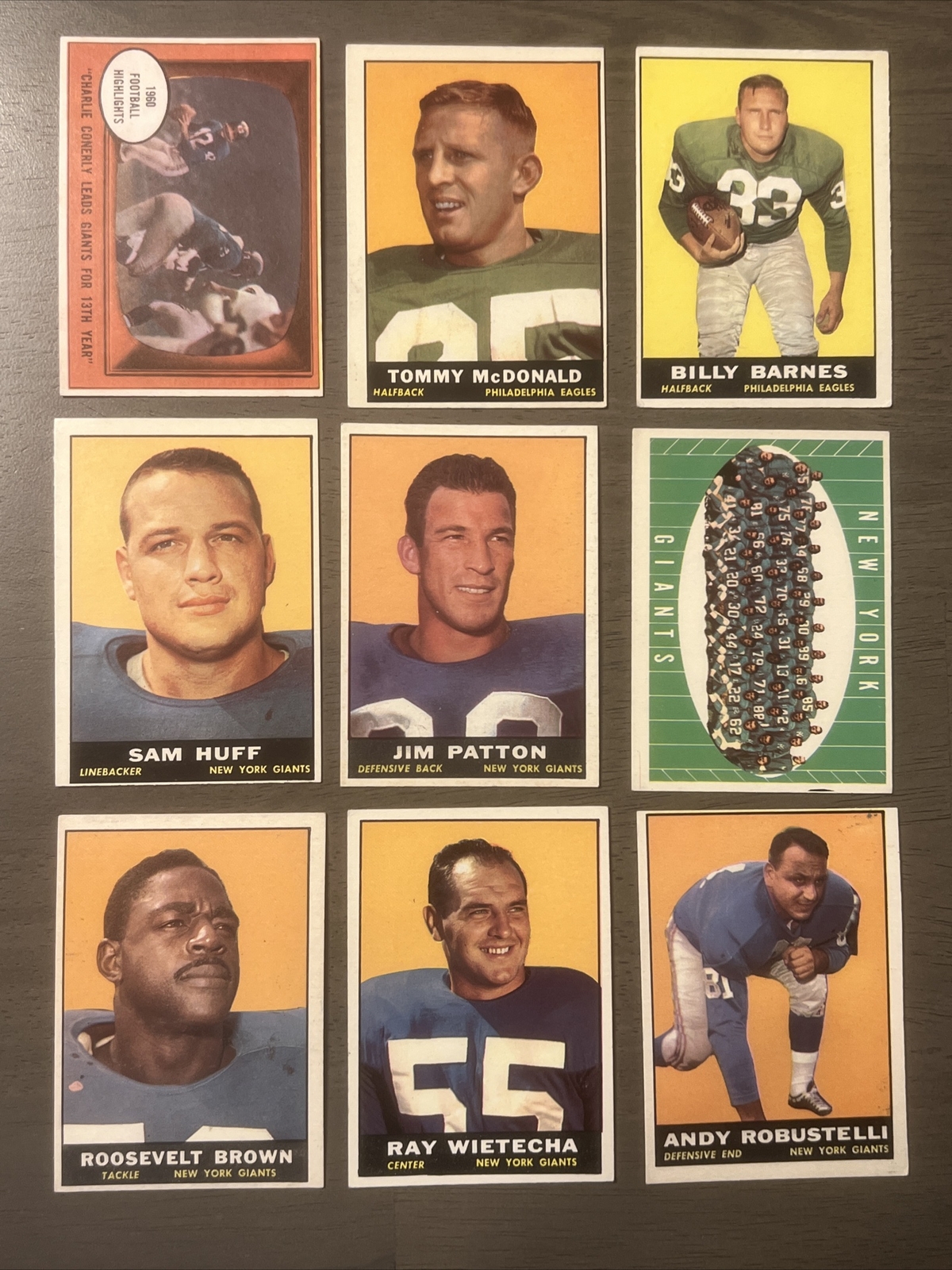 1961 TOPPS FOOTBALL #1-200 COMPLETE YOUR SET FREE SHIPPING | eBay