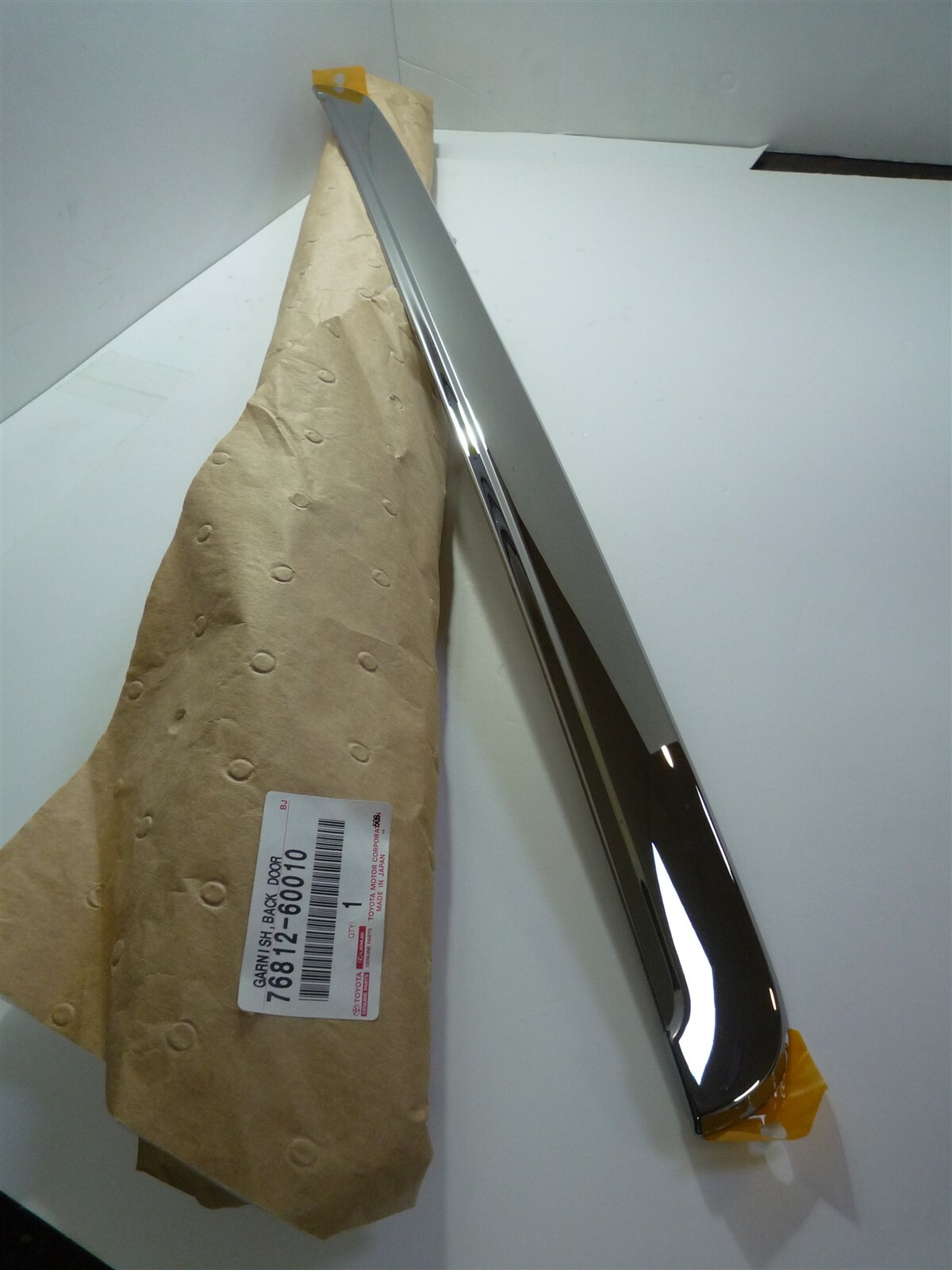 76812-60010 Genuine Toyota Garnish Back Door Outside 7681260010 OEM | eBay