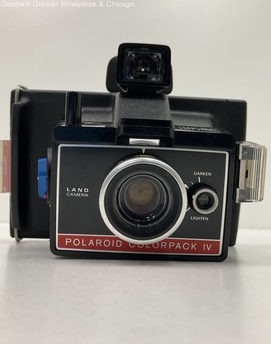 Vintage Polaroid Colorpack IV Land Camera w/Case and Manual | eBay