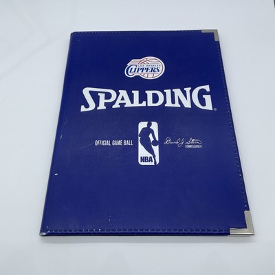 Spalding Official LA Clippers Clip NBA Game Ball Portfolio Folder ...