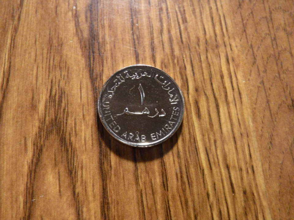 UNITED ARAB EMIRATES 1 DIRHAM 2007 COIN (1107) | eBay