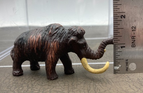 Vtg Mini Wooly Mammoth by Bullyland Prehistoric Animal Figure Germany ...