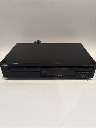 Sony CDP-297 High Density Single Tray Compact Disc CD Player (TESTED/NO ...