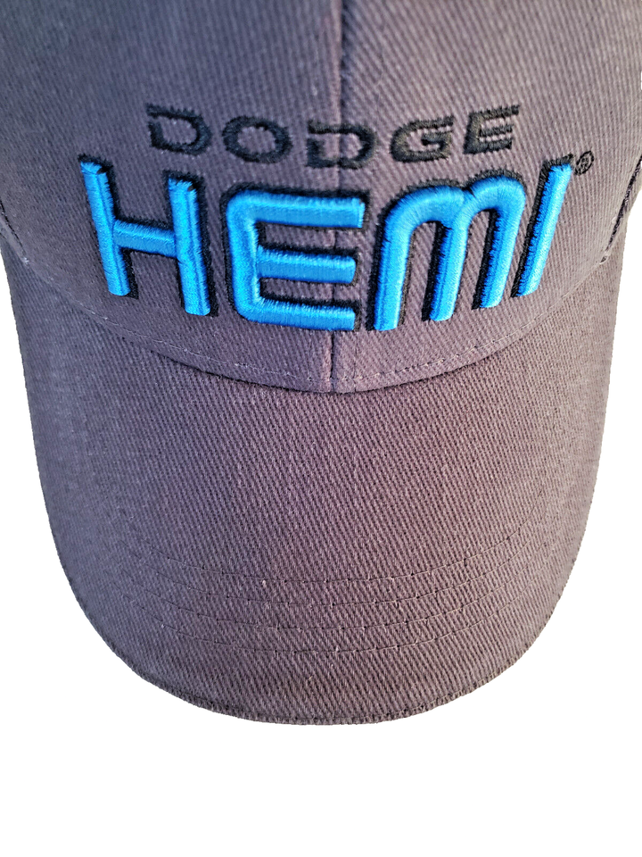 Dodge HEMI Dark Brown/Grey Baseball Cap - Genuine Dodge/Chrysler ...