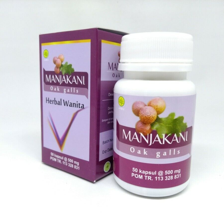 100 CAP MANJAKANI OAK GALL Capsules Dietary Supplement For WOMEN HEALTH ...