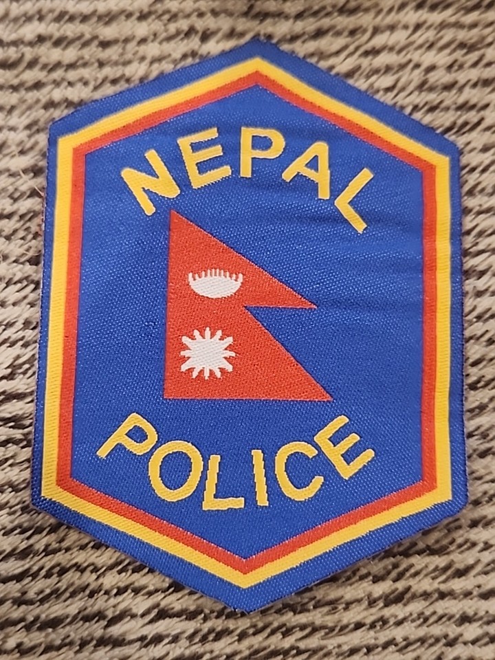 NEPAL 🇳🇵 POLICE SHOULDER PATCH SET- (5) KATHMANDU- RARE | eBay