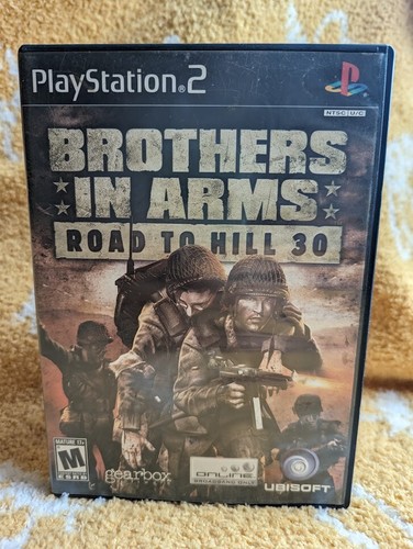 Brothers in Arms: Road to Hill 30 Playstation 2 PS2 Game Tested ...
