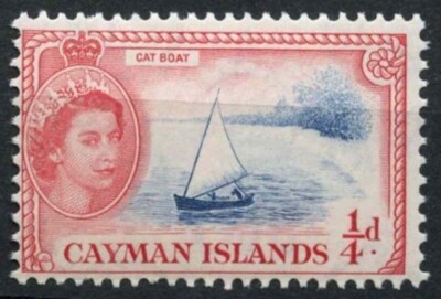 Cayman Islands 1953-62 SG#148, 1/4d Cat Boat QEII MNH #D15829 | eBay UK