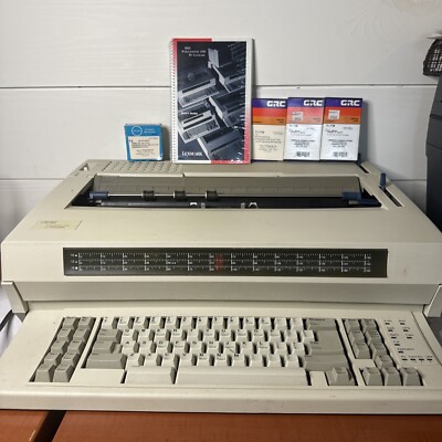 IBM Wheelwriter 1500 by Lexmark 6783-011 Works needs ribbon | eBay