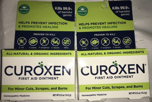 2 CUROXEN First Aid Healing Calendula Ointment 0.5 Oz Homeopathic Olive ...