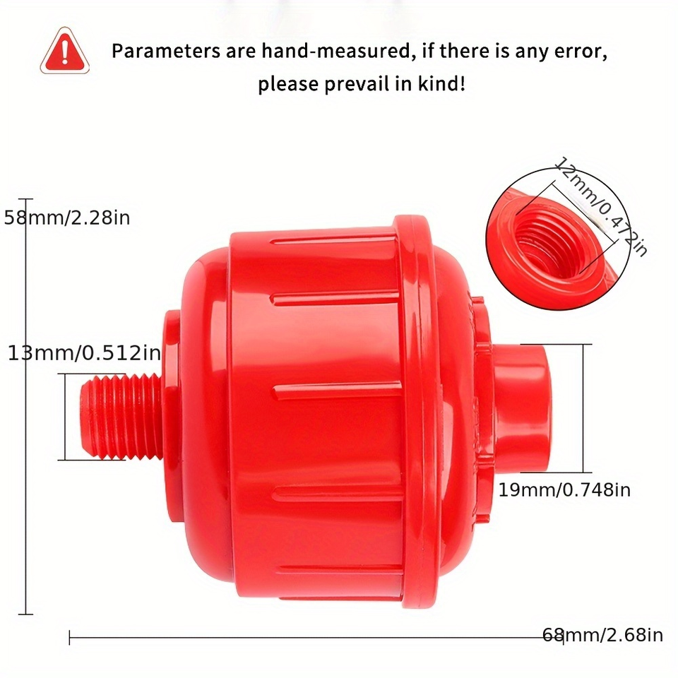 5 Premium Disposable Air Filter Water Trap for HVLP Inlet Paint Spray ...