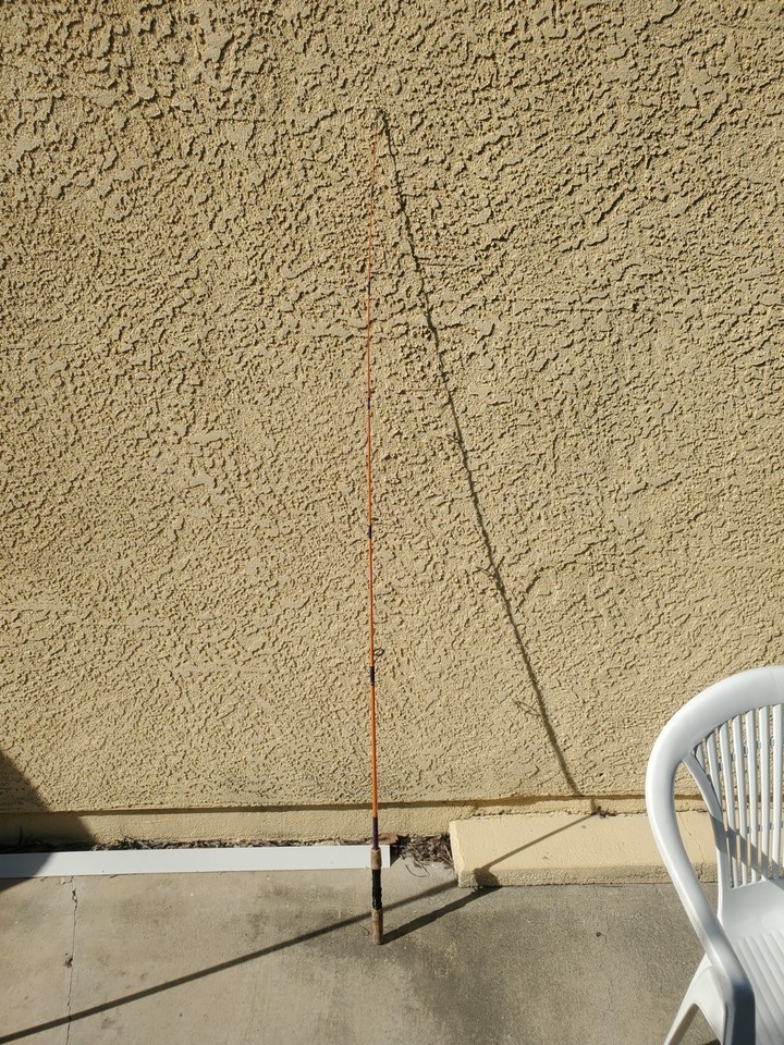 RARE Vntg KENCOR XL-1 Trout Fishing Rod Pole 5'-8" 1# Lb. Line Tenlew ...